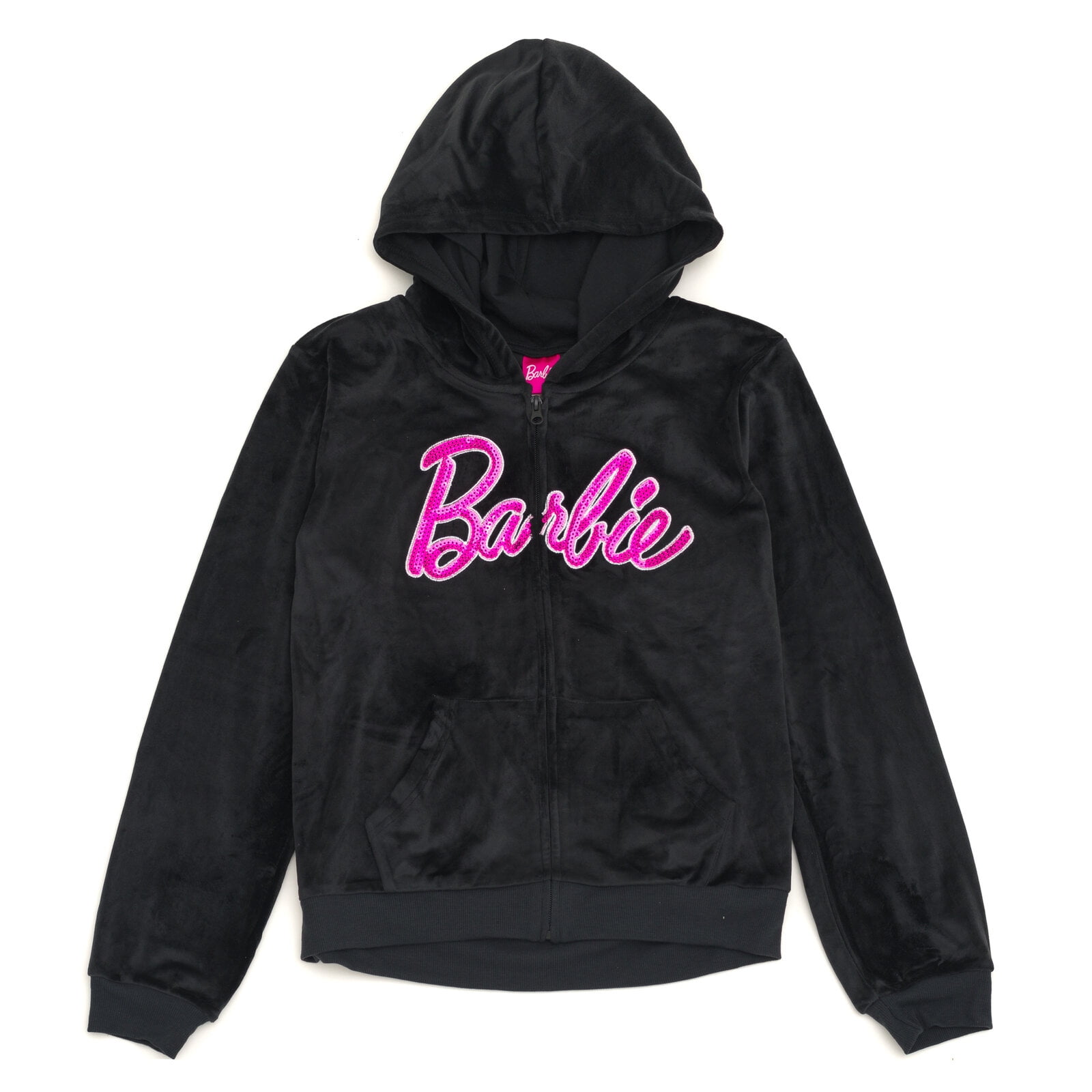 Barbie Womens Velour Matching Family Zip Up Hoodie Adult XX-Large ...