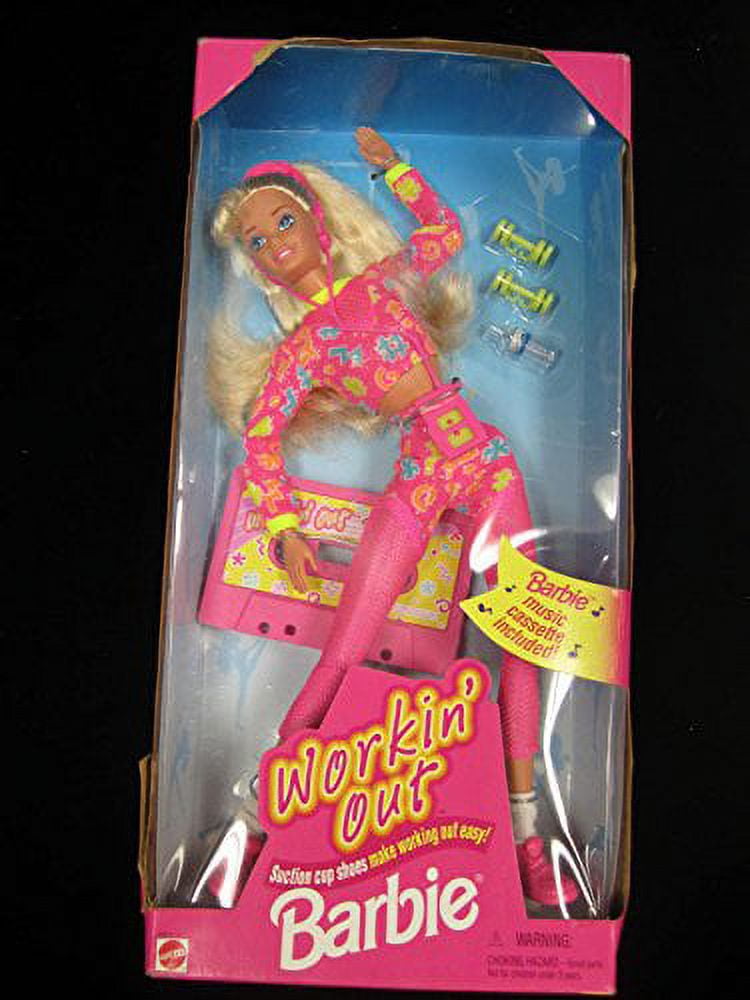 Barbie Workin' Out Doll (1996) by Mattel - Walmart.com