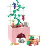 Barbie World Garden Playset with 12 Pieces Including Planter, Bunny ...