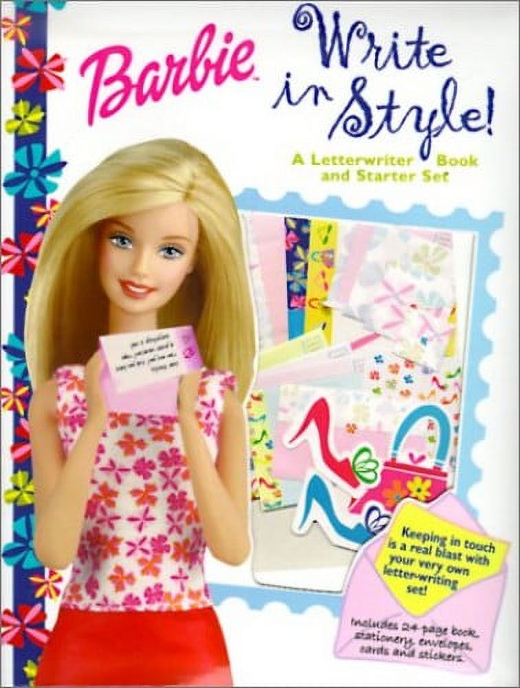 Pre-Owned Barbie Write in Style with Sticker and Cards and Envelope and ...