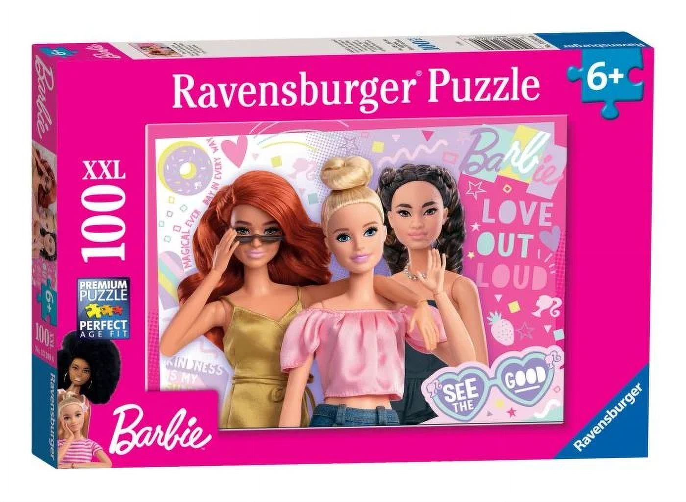Barbie XXL 100 Piece Jigsaw Puzzle - Walmart.com