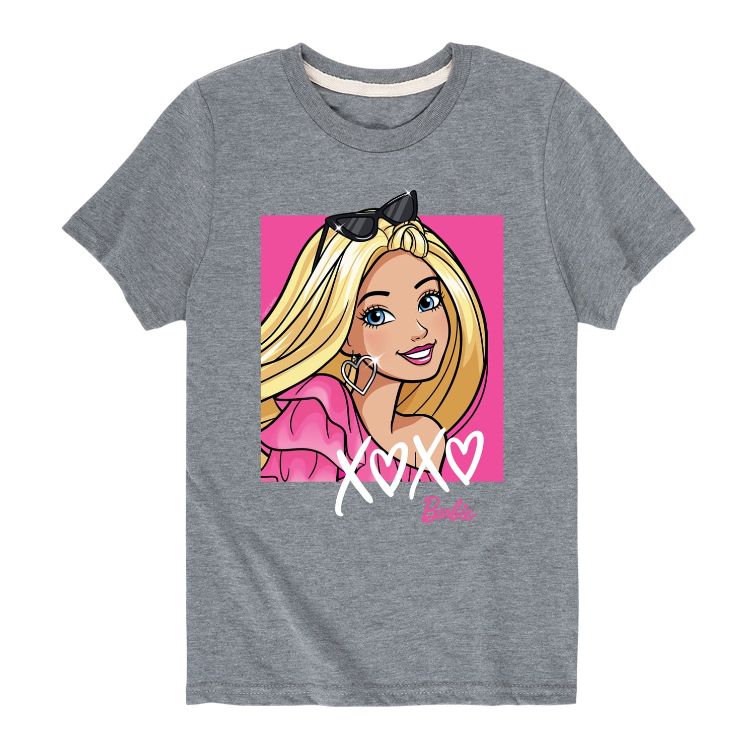 Barbie - Xoxo Barbie - Toddler And Youth Short Sleeve Graphic T-Shirt ...