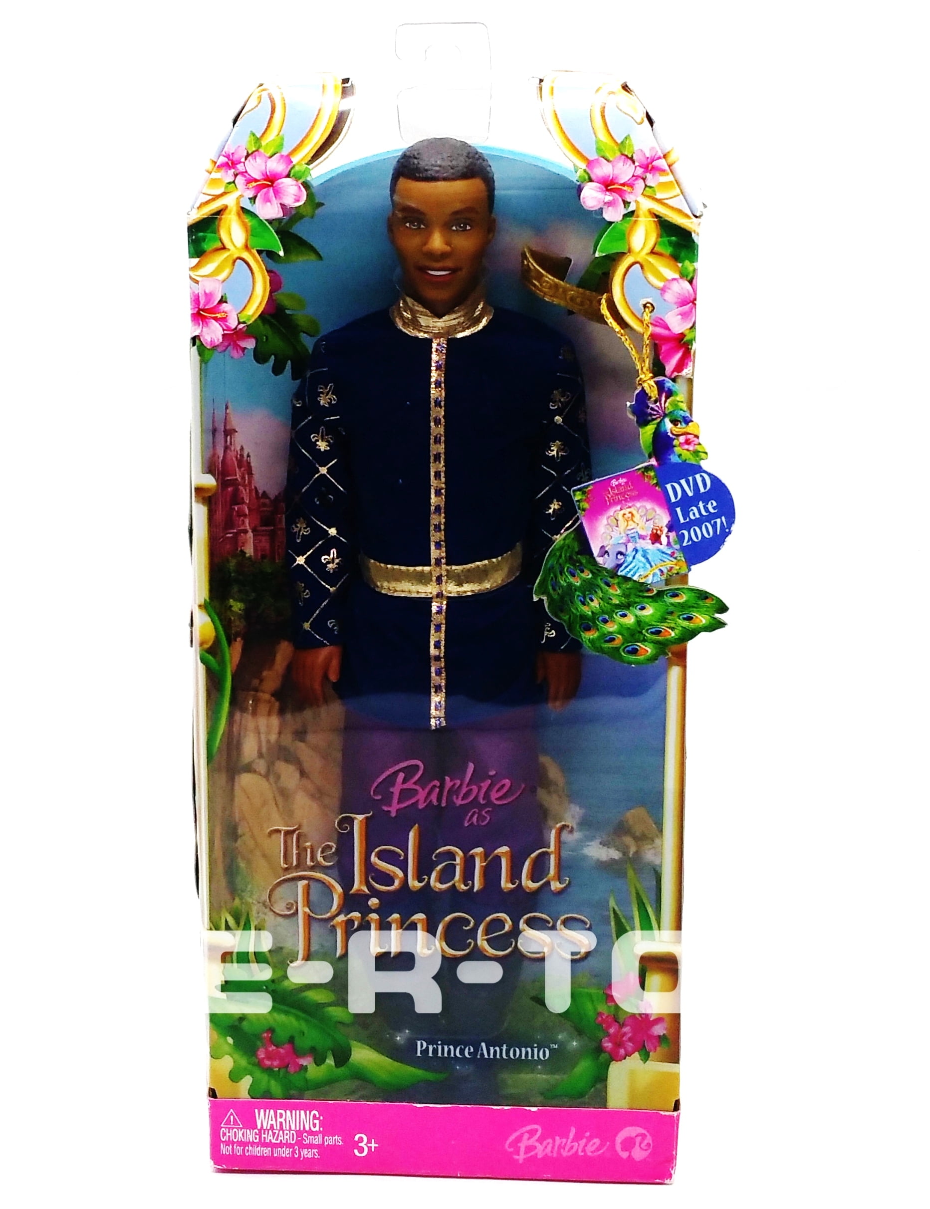 Barbie as The Island Princess Prince Antonio Doll Mattel 2007 No. K8108 ...