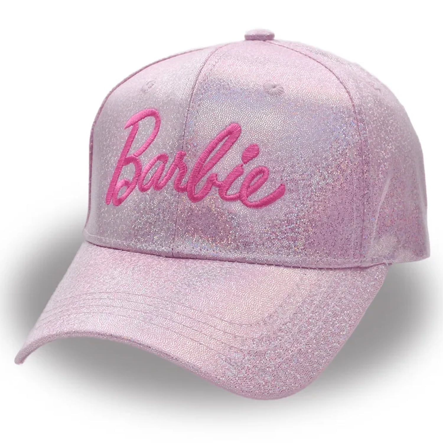 Barbie baseball cap,Embroidery Pink or Silver Cap,Women and Teen ...