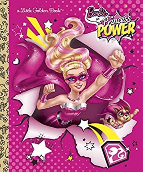 Pre-Owned Barbie in Princess Power Little Golden Book (Barbie in ...