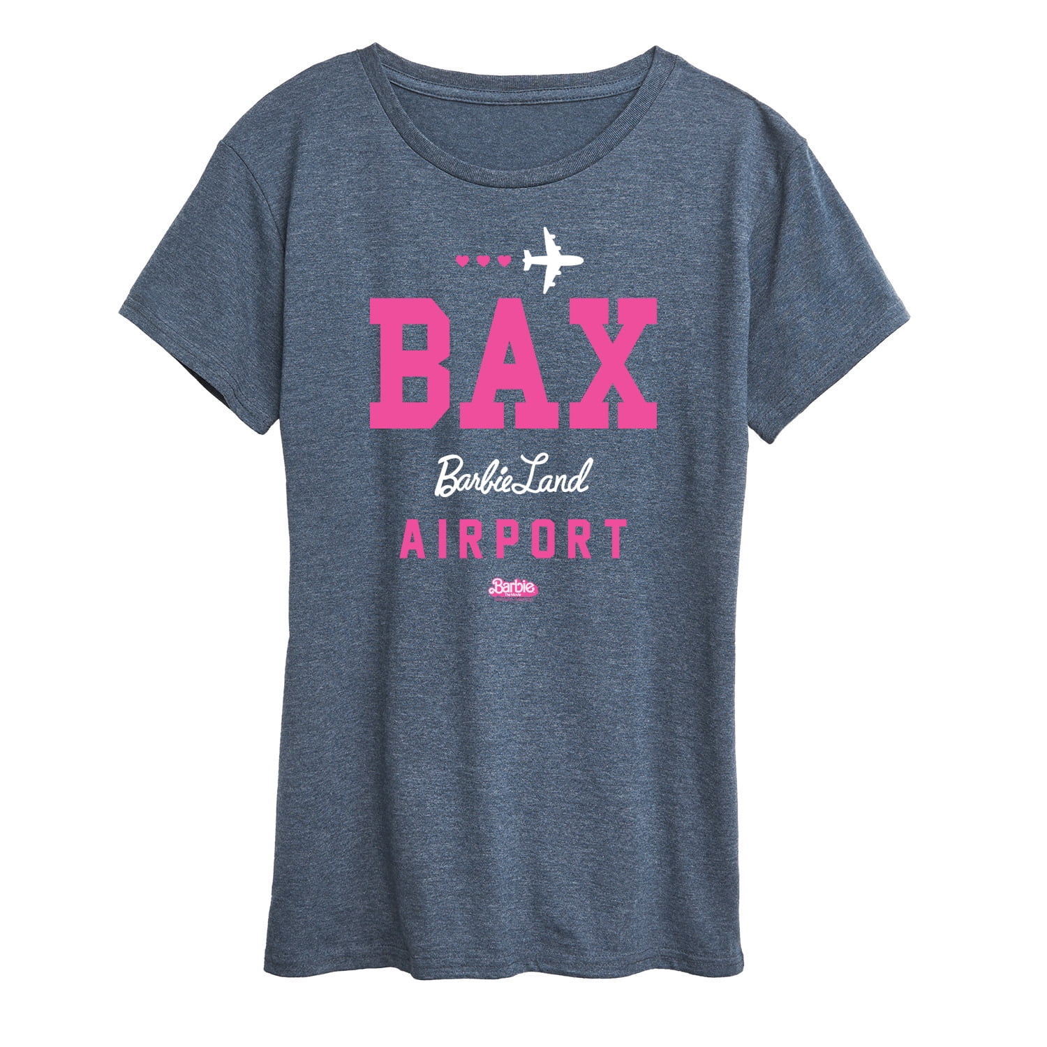 Barbie the Movie - BAK - Barbie Land Airport - Women's Short Sleeve ...