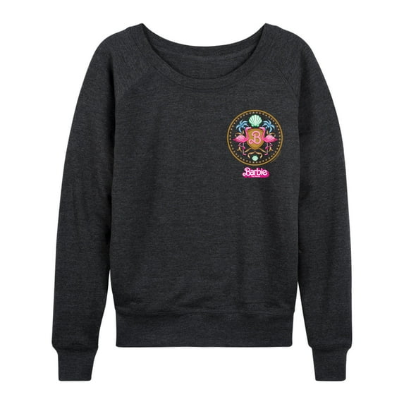 Barbie the Movie - Barbie Crest Full Color - Women's Lightweight French ...