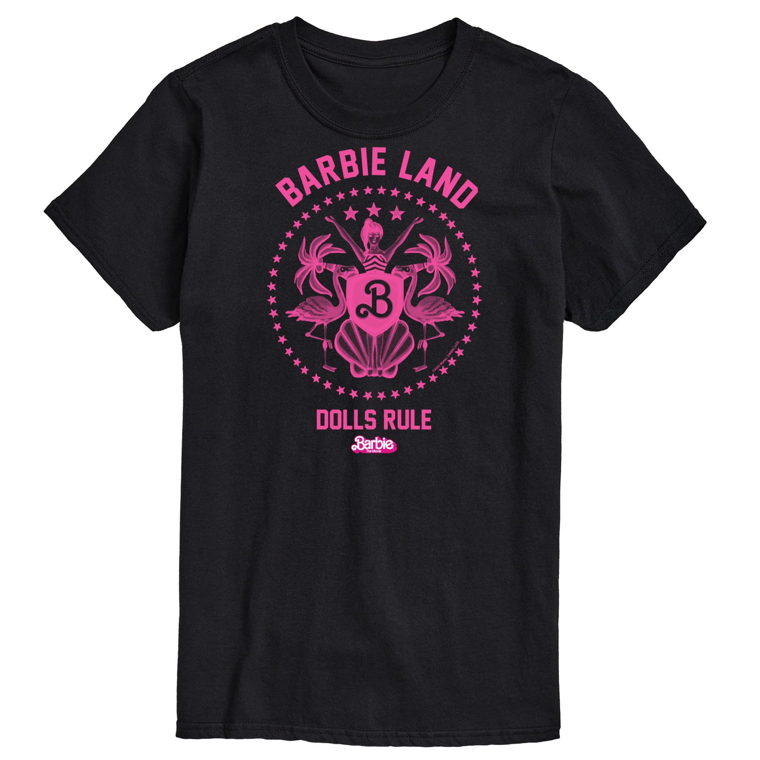 Barbie the Movie - Barbie Land - Dolls Rule - Men's Short Sleeve ...