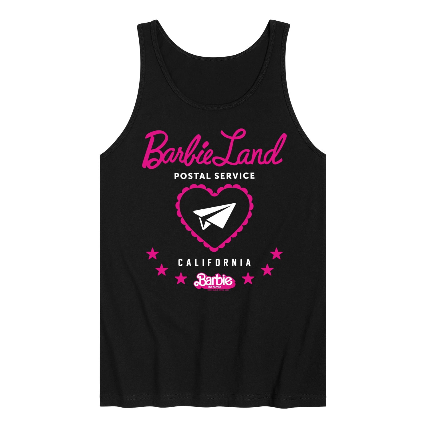 Barbie the Movie - Barbie Land Postal Service - Men's Jersey Tank Top ...