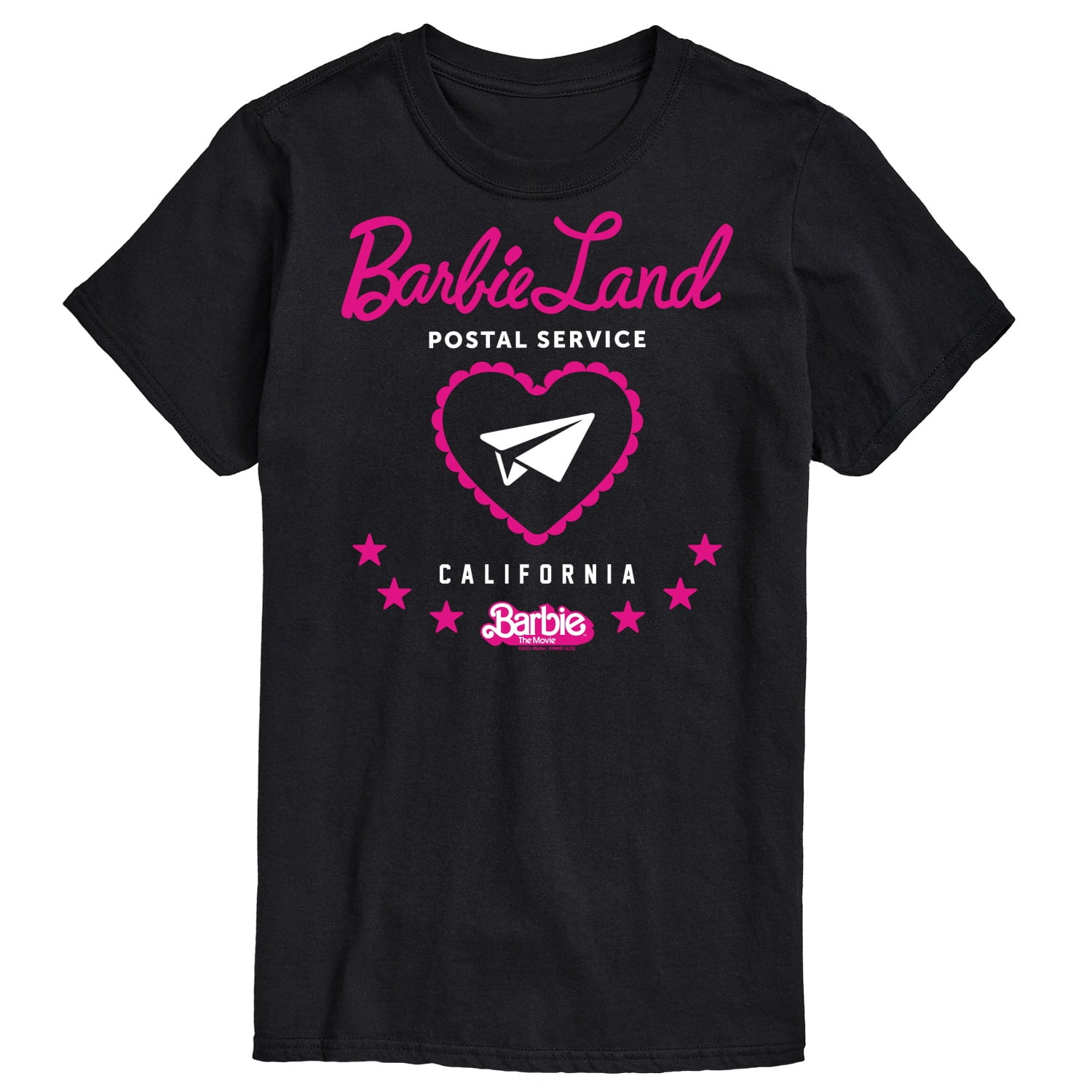 Barbie the Movie - Barbie Land Postal Service - Men's Short Sleeve ...