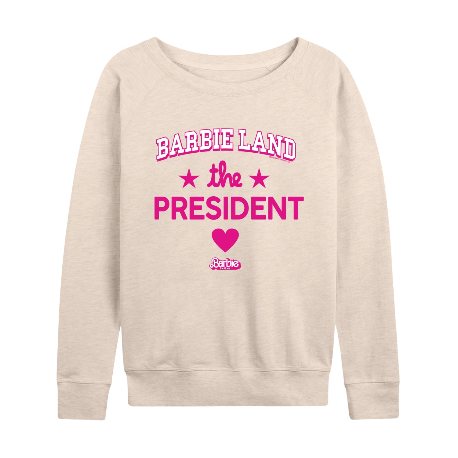 Barbie the Movie - Barbie Land President - Women's Lightweight French ...