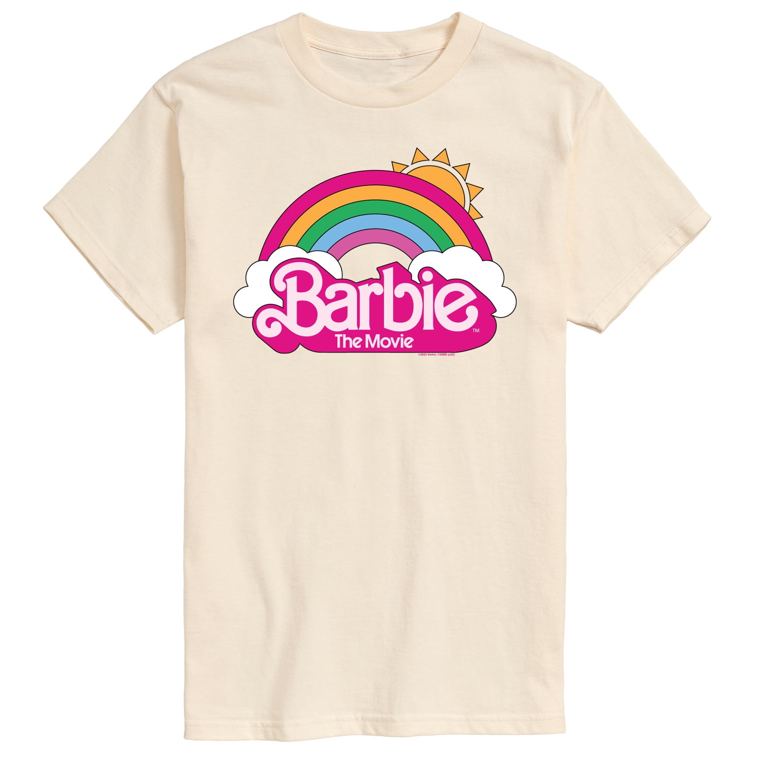 Barbie the Movie - Barbie Logo Rainbow - Men's Short Sleeve Graphic T ...
