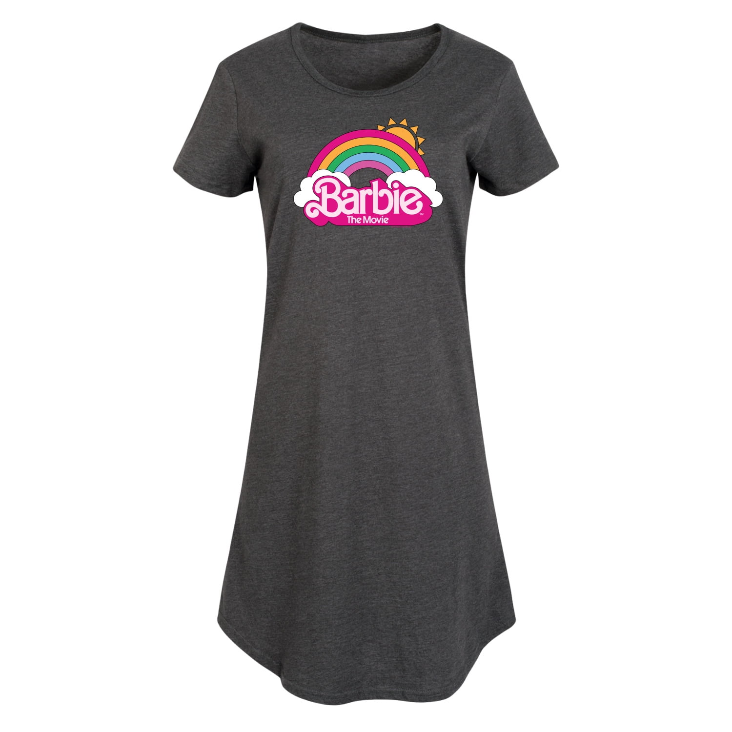 Barbie the Movie - Barbie Logo Rainbow - Women's Any Way Dress ...
