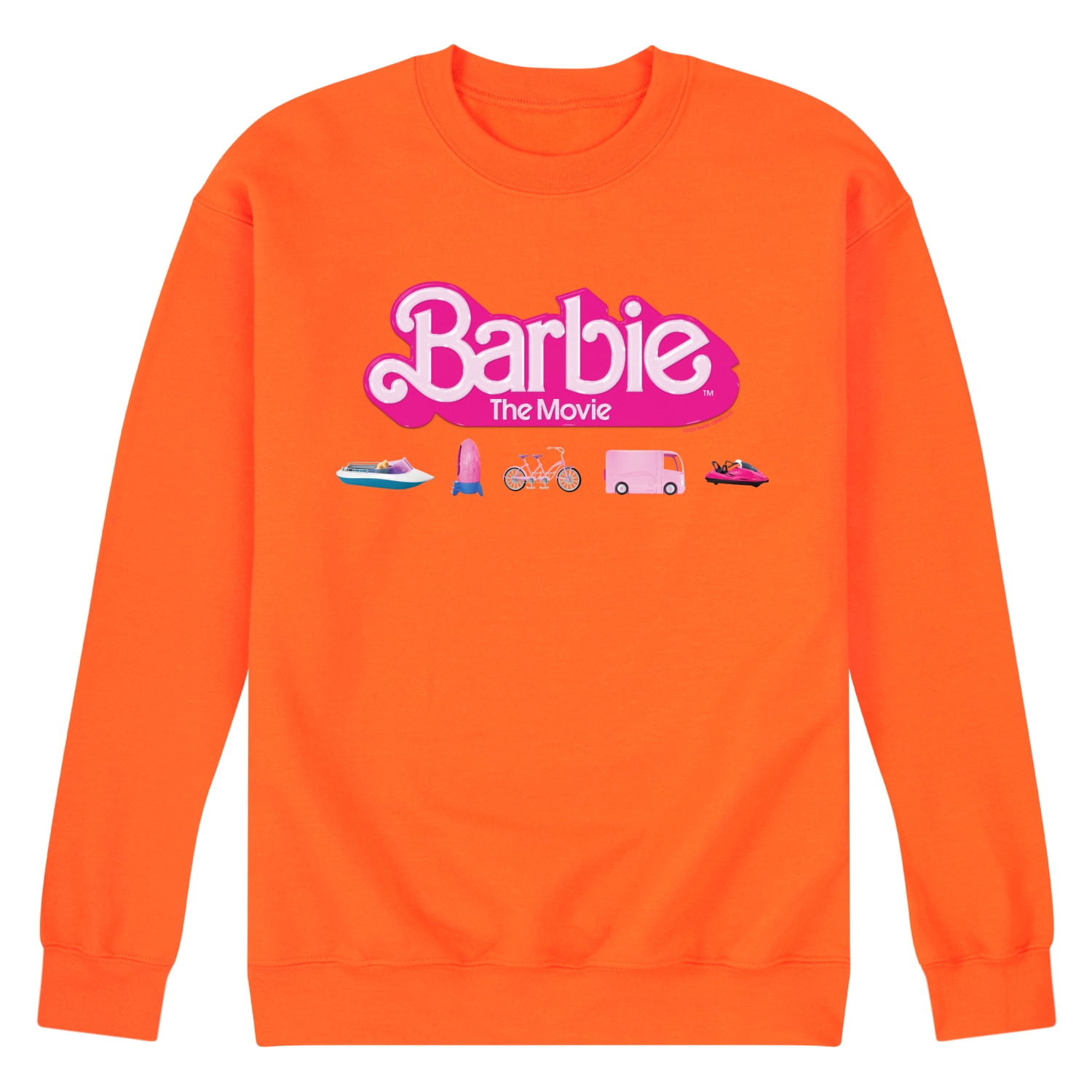 Barbie the Movie - Barbie Transportaion Vehicles - Men's Crew Neck ...