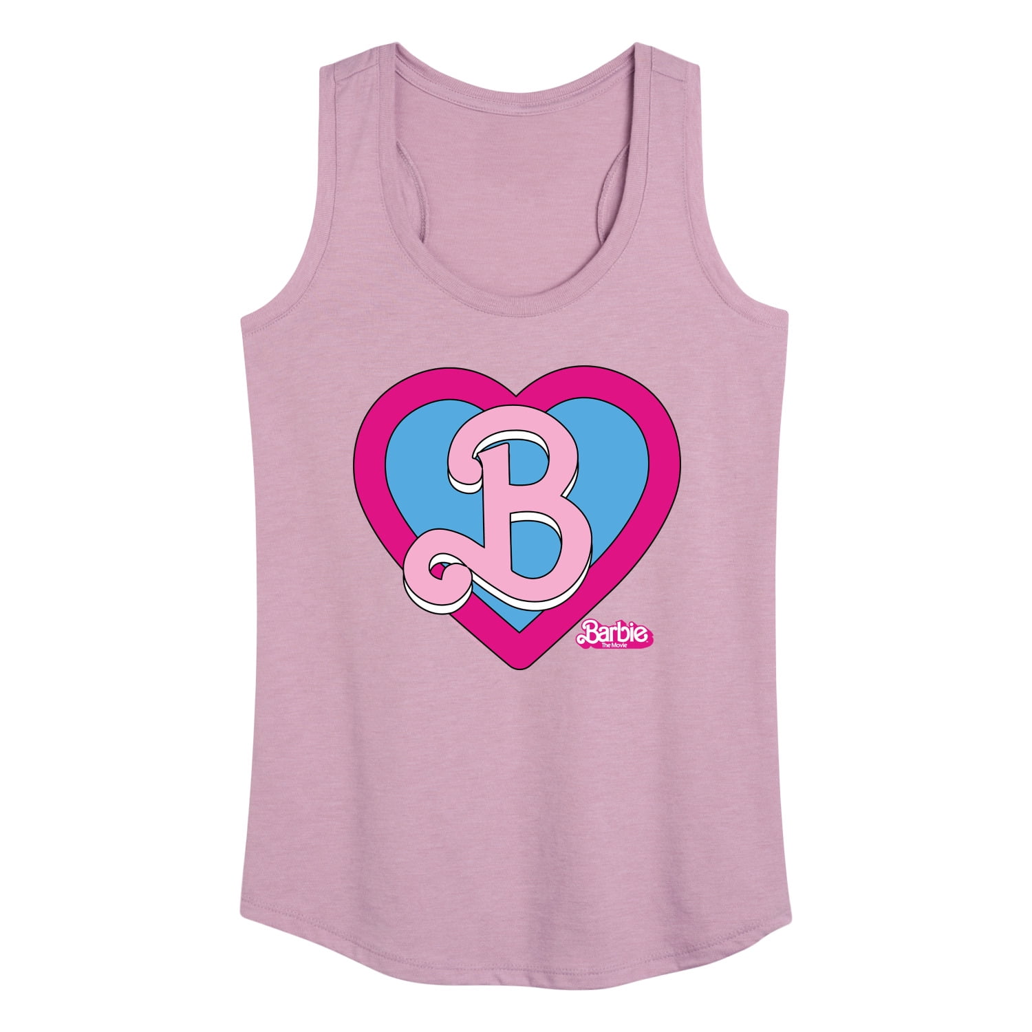 Barbie the Movie - Heart Crest - Women's Racerback Tank Top - Walmart.com