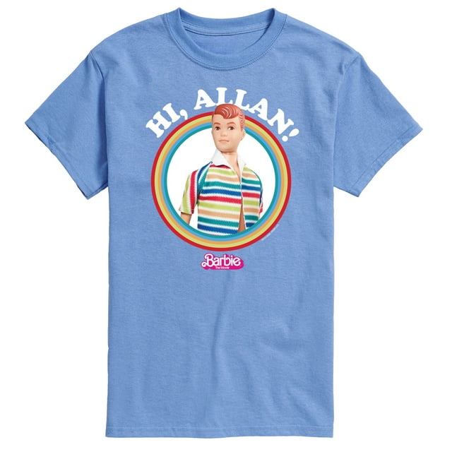 Barbie the Movie - Hi Allan - Men's Short Sleeve Graphic T- Shirt ...