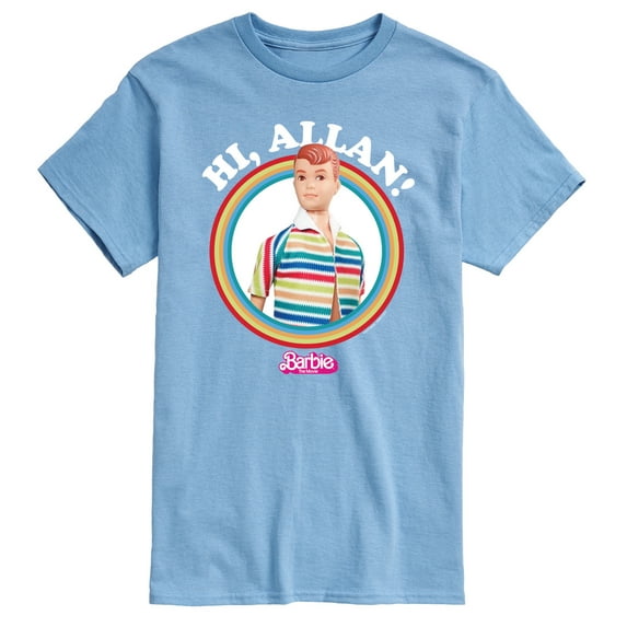 Barbie the Movie - Hi Allan - Men's Short Sleeve Graphic T- Shirt ...