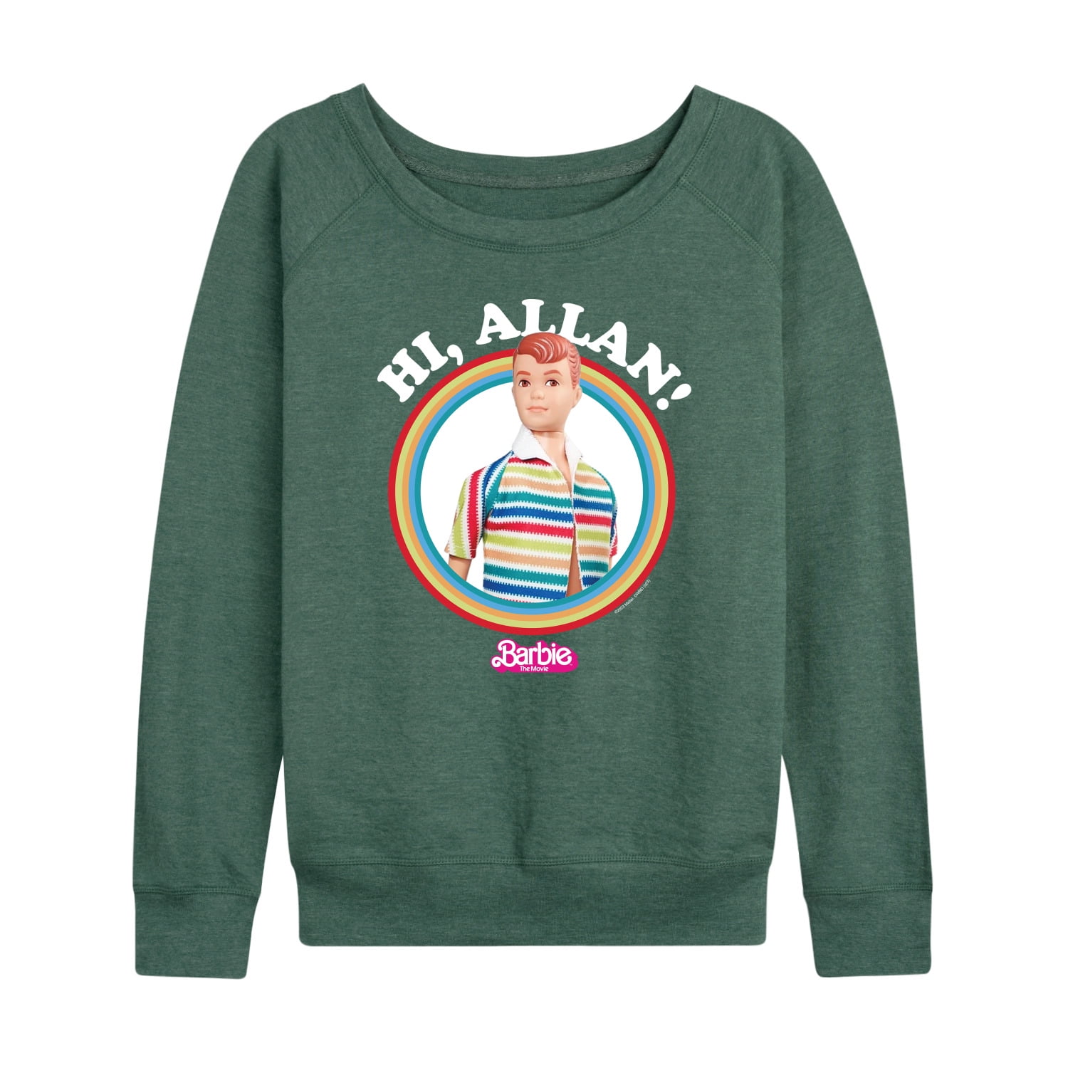 Barbie the Movie - Hi Allan - Women's Lightweight French Terry Pullover ...