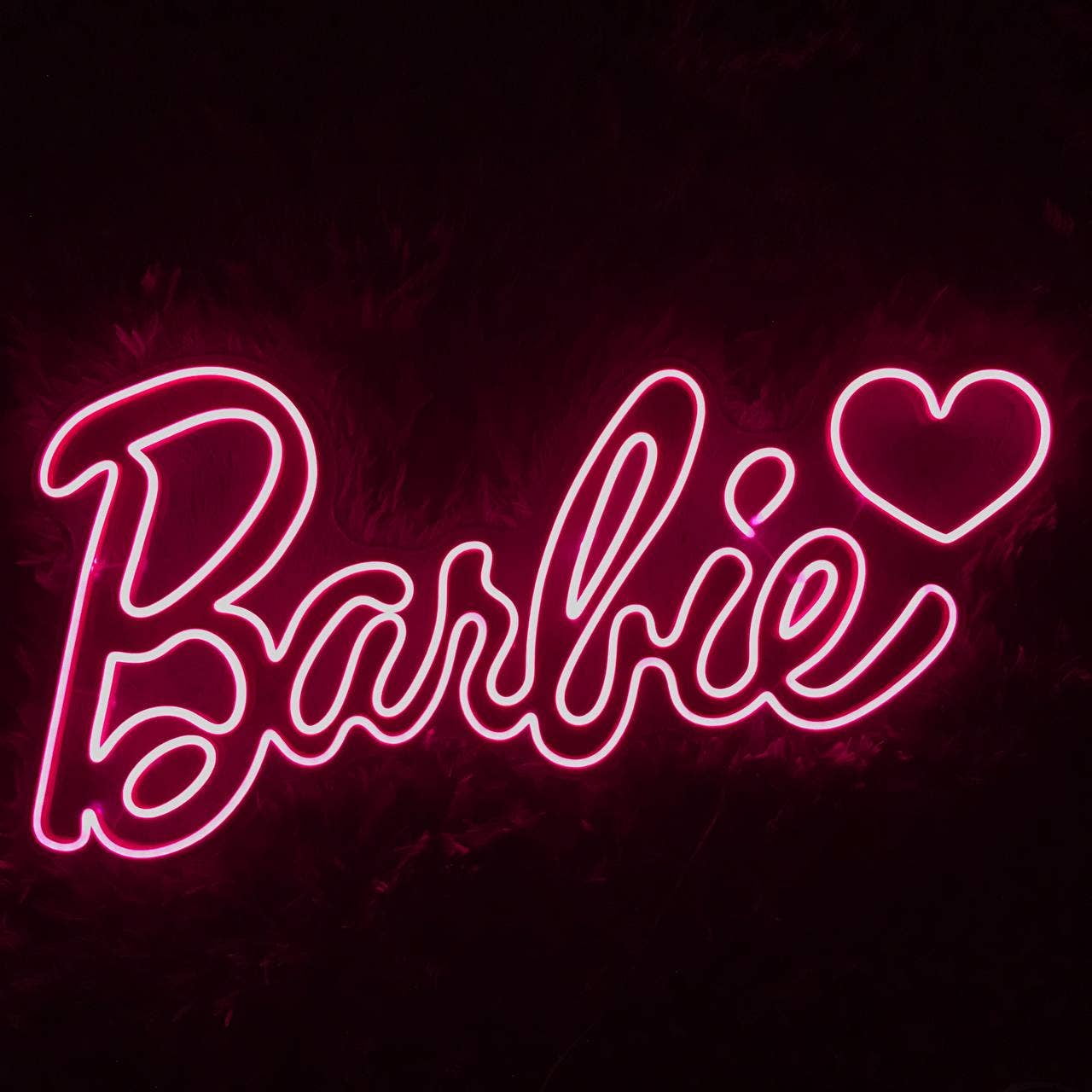 Barbie with heart Neon Sign, Trendy Wall Decor - Walmart.com