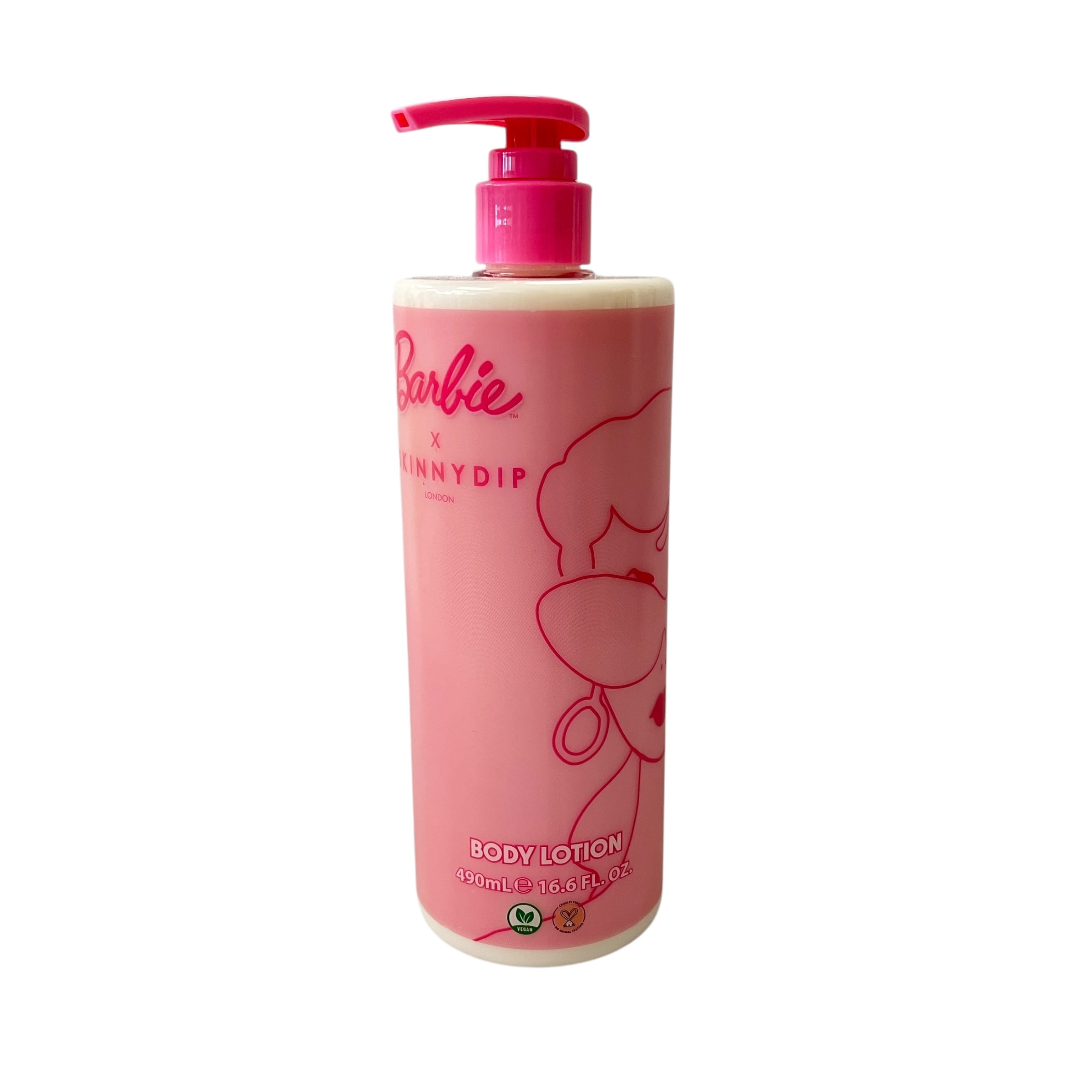 Barbie x Skinny Dip Body Lotion 490ml 16.6 fl oz - Walmart Business ...