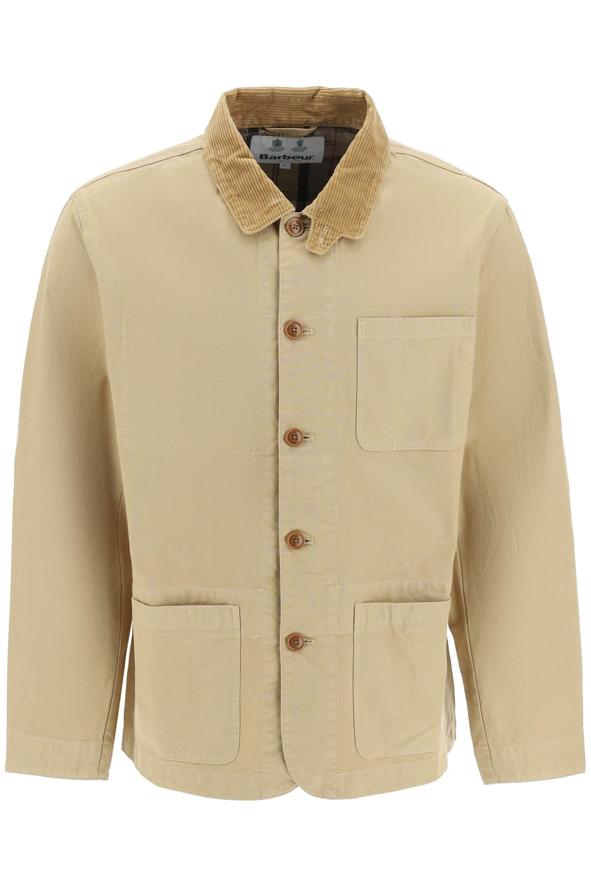 Barbour Chore Jacket With Corduroy Colalr Men - Walmart.com