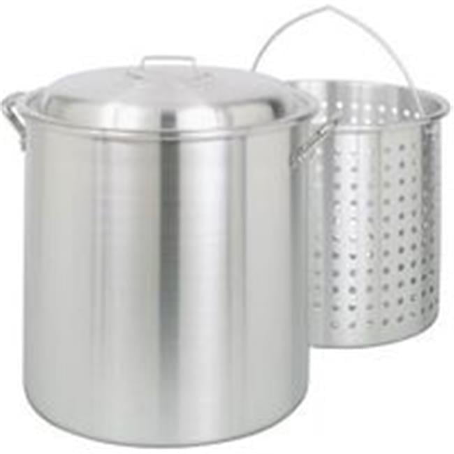 Barbour Int'L Stock Pots Wth Lid&Baskt 100Qt 1000 - Walmart.com