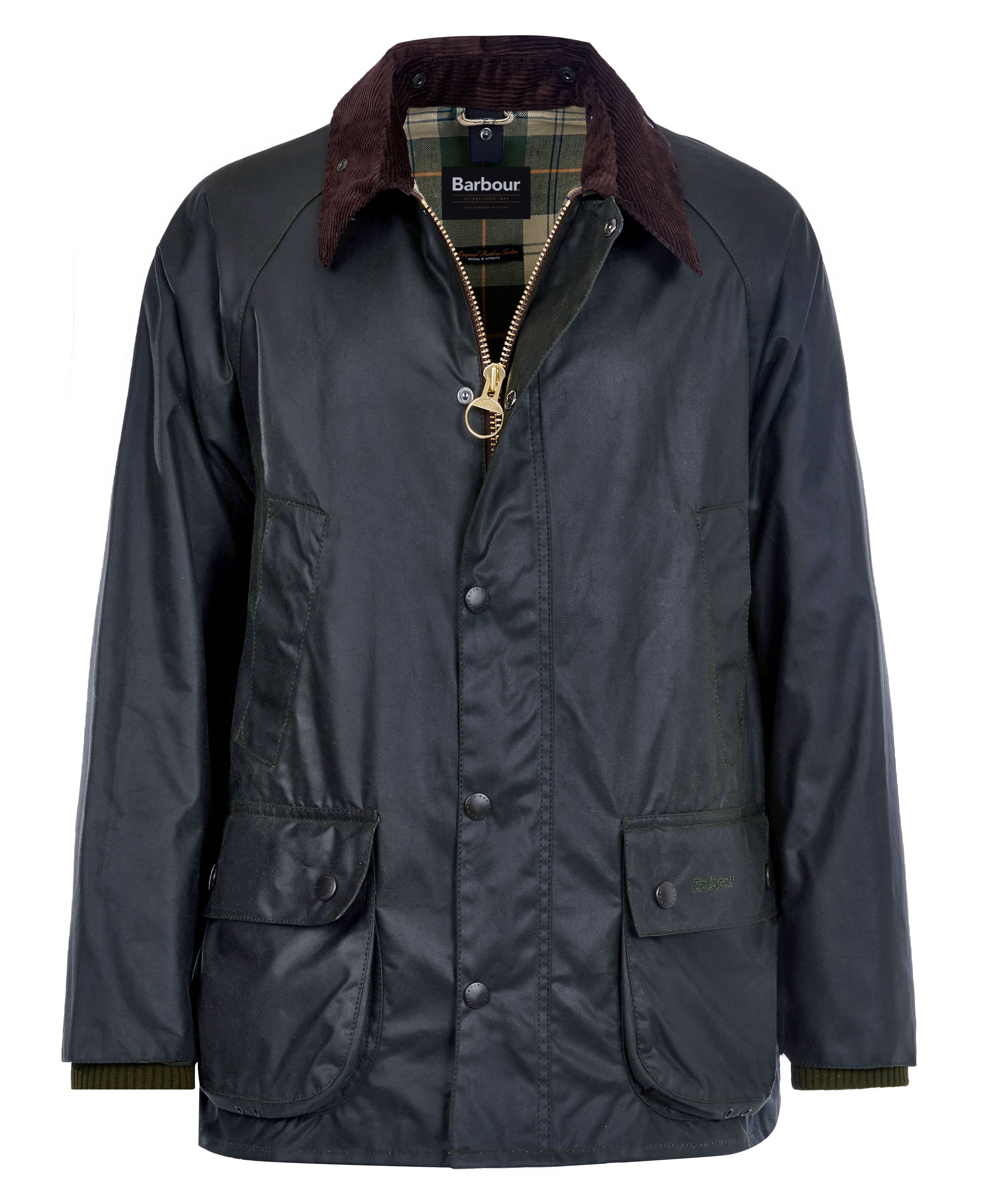 Barbour Men's Bedale® Waxed Jacket Sage MWX0018 SG95 - Walmart.com