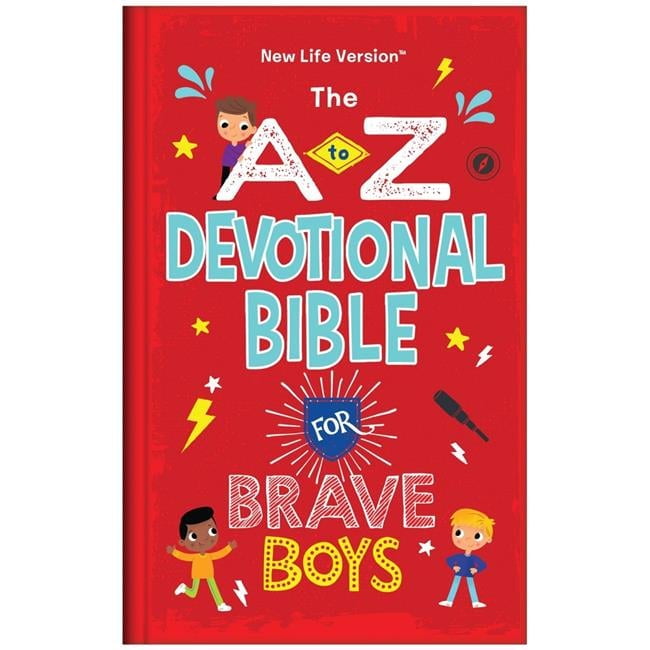 Barbour Publishing NLT the a to Z Devotional Bible for Brave Boys with ...