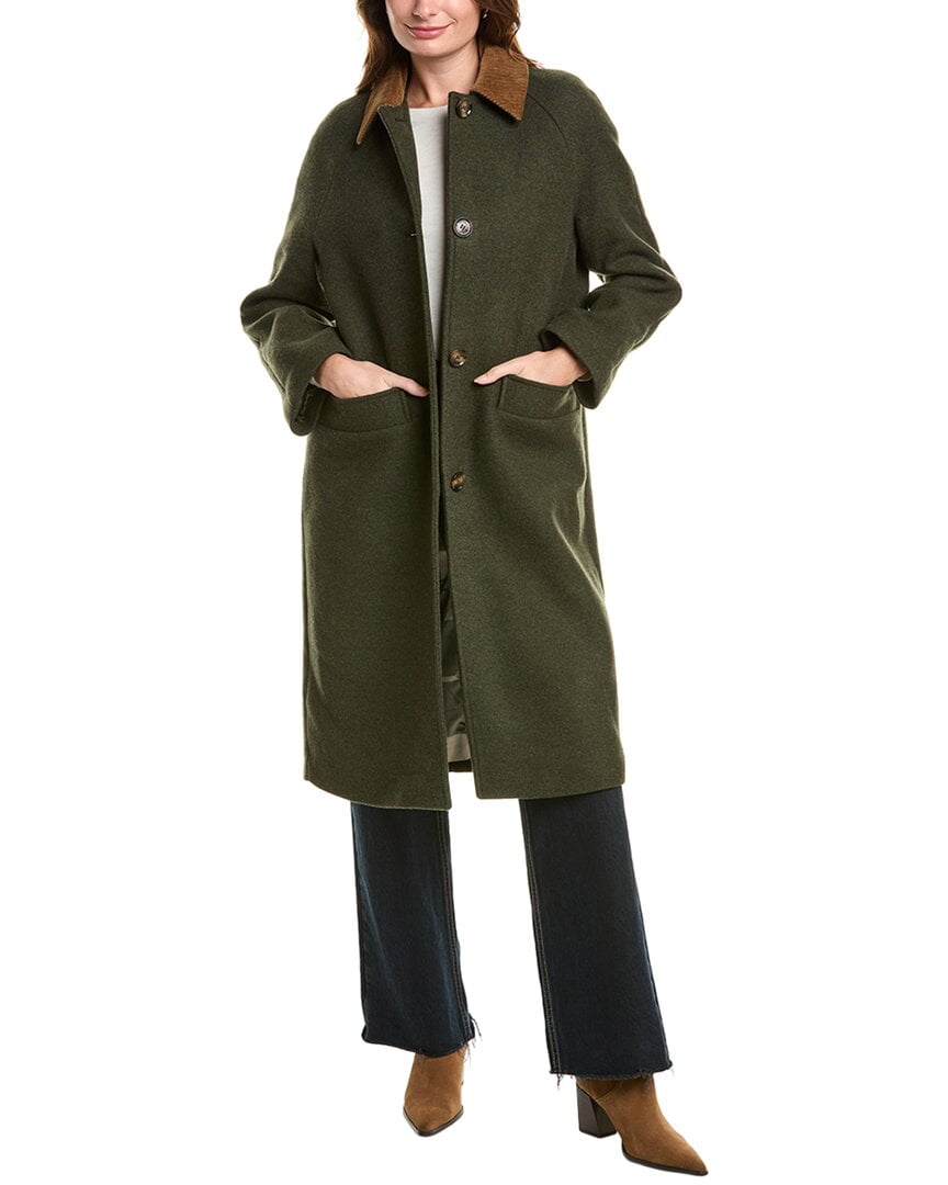 Barbour womens Loretta Wool-Blend Coat, 12 - Walmart.com
