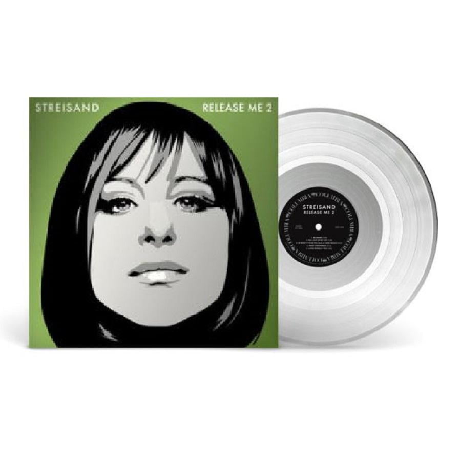 Barbra Streisand Release Me 2 Exclusive Clear LP Vinyl with Green Album ...
