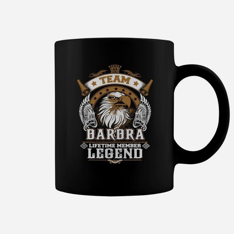 Barbra Team Legend Barbra Tshirt Coffee Mug - Walmart.com