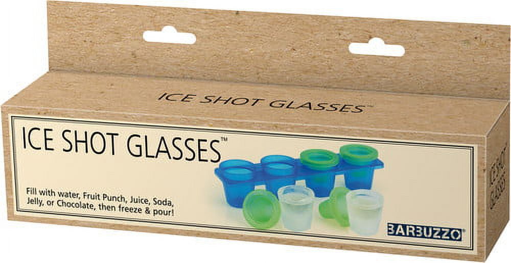 Barbuzzo Ice Shot Glass 4 Piece Set - Walmart.com