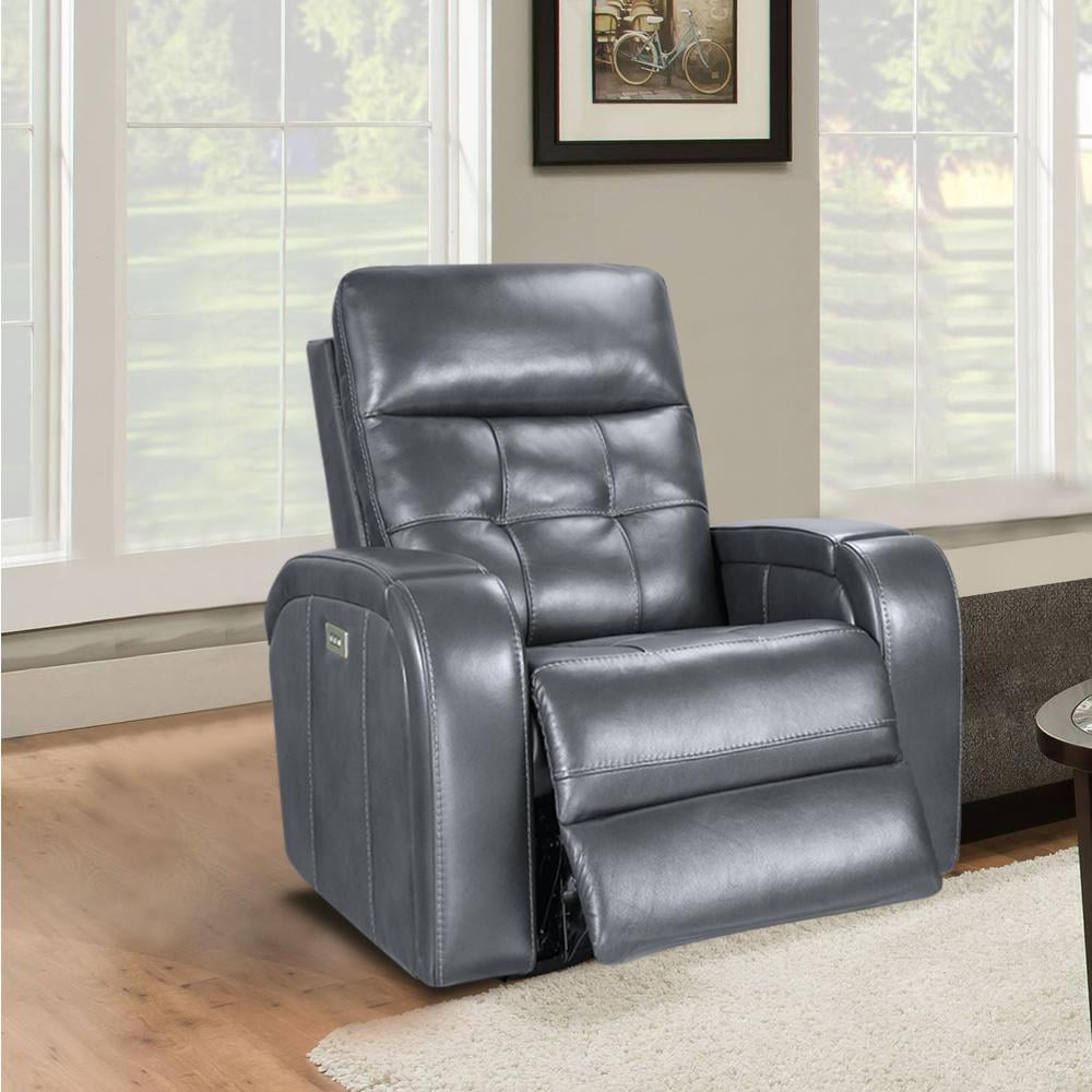 Barcalounger 9PHL-1190 Claremont Power Recliner, Power Lumbar, Storm ...
