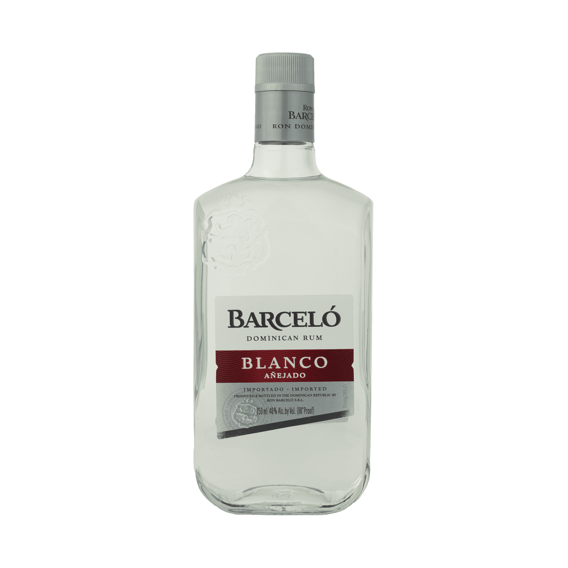 Barcelo Blanco Dominican White Aged Liquor Rum, 1 Count, 750ml 37.5% ...