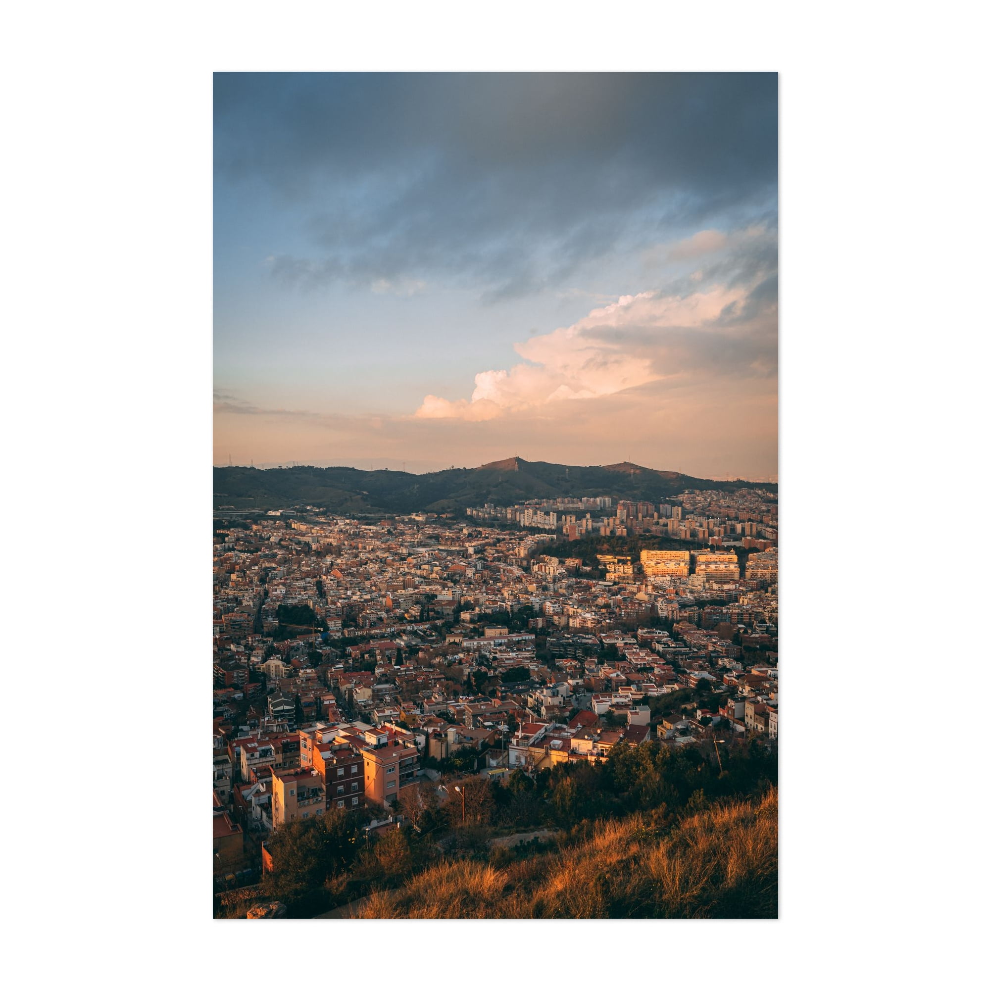 Over Barcelona 04 - Barcelona Catalonia Spain Photography City Skyline ...