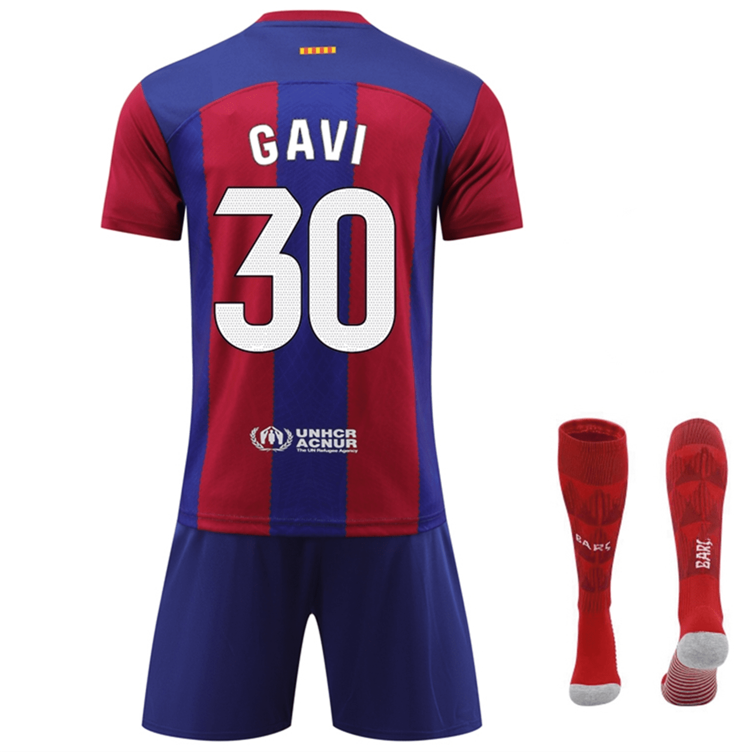 Barcelona 23/24 #30 Gavi Home Kit - Walmart.com