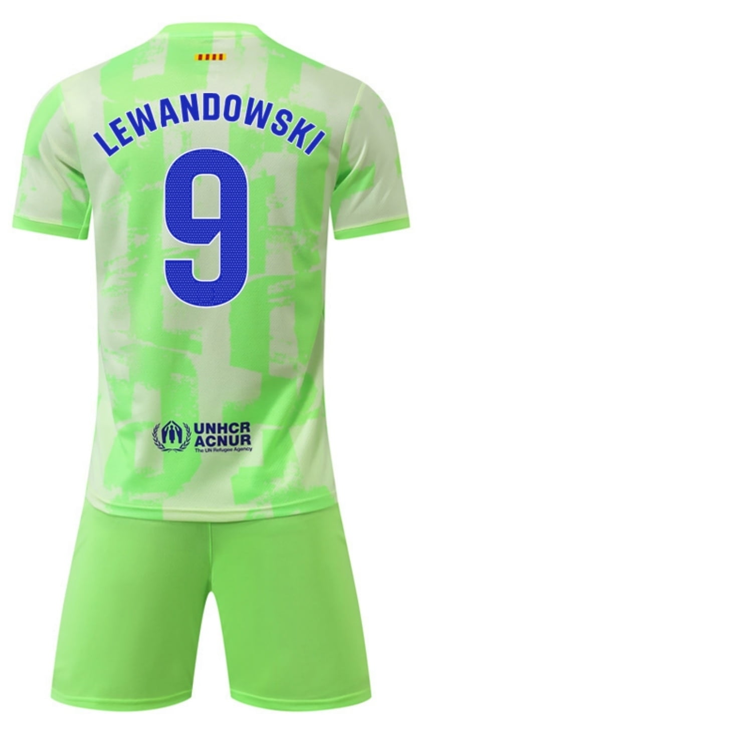 Barcelona 24/25 Third Away Soccer Shirt with Lewandowski 9 Printing ...