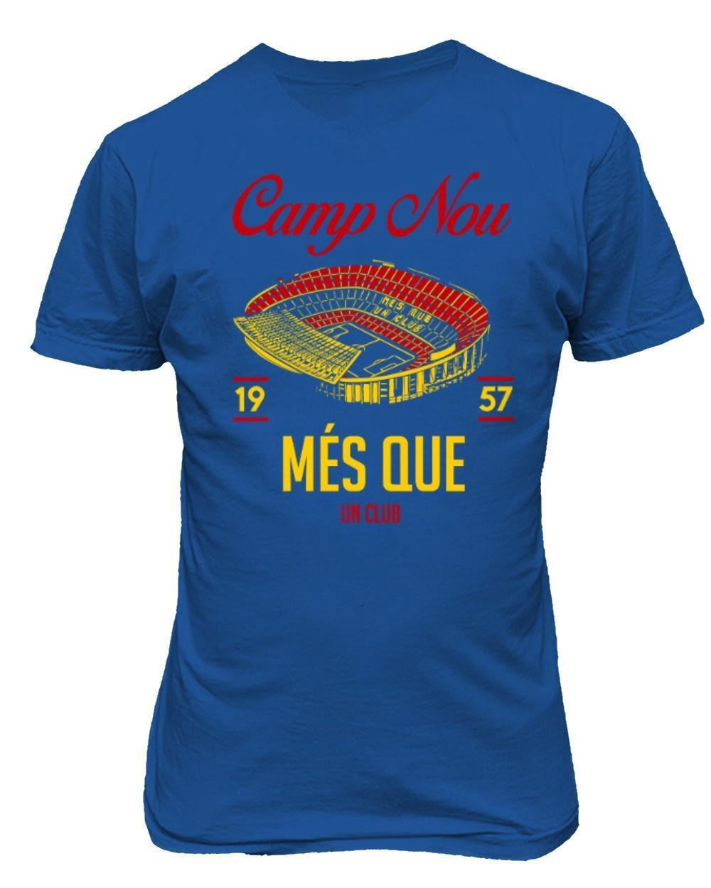 Barcelona Football Stadium 1957 Great Futbol Theatre Unisex T-Shirt ...
