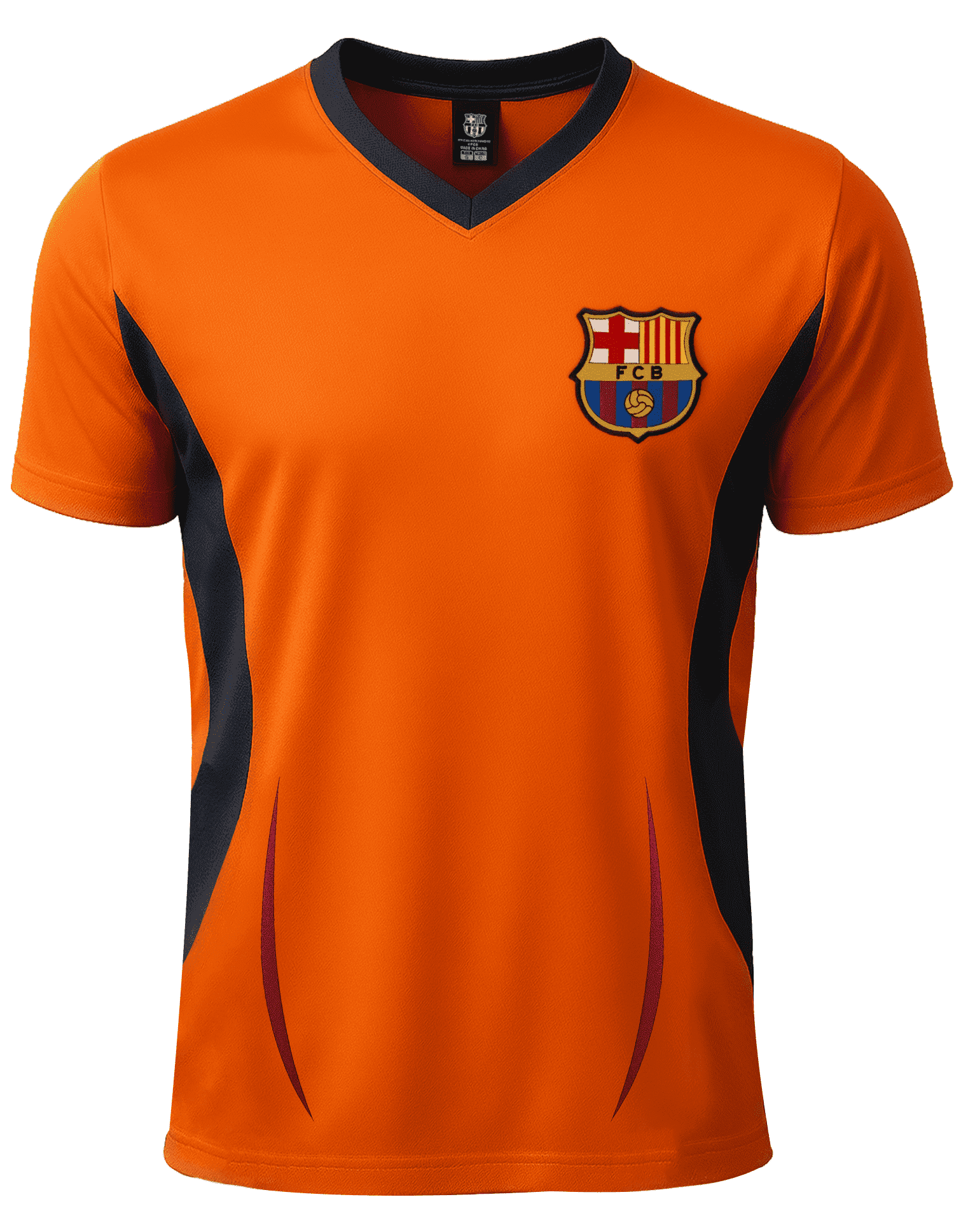 Rhinox FC Barcelona Jersey, Polyester, Orange, Adult XS-XL - Walmart.com