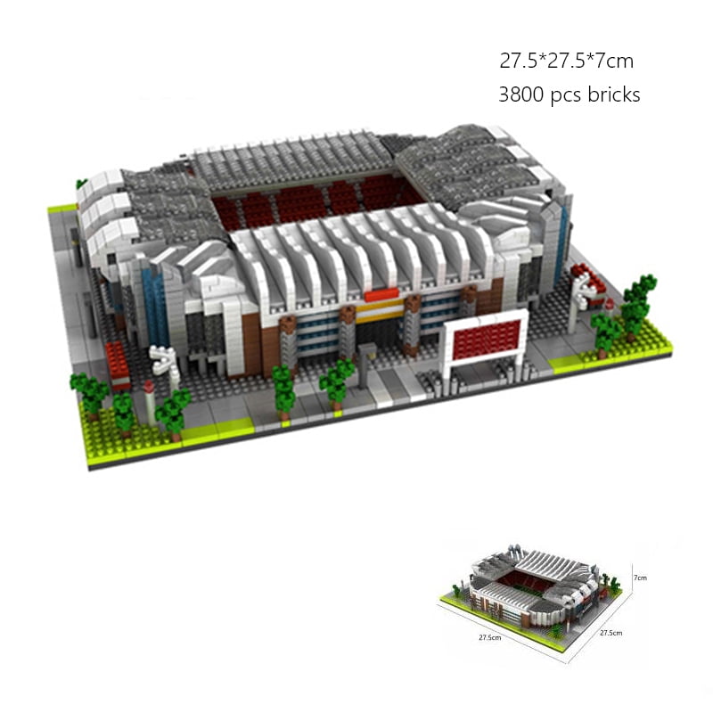 Barcelona Soccer Stadium Micro Blocks Building Sets Mini Bricks ...