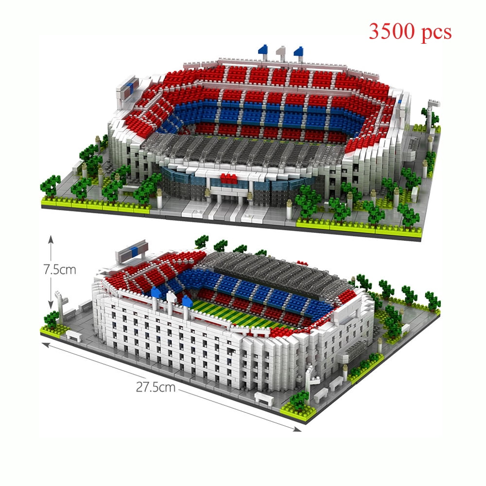Barcelona Soccer Stadium Micro Blocks Building Sets Mini Bricks ...
