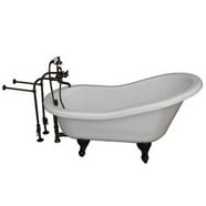 MediTub 30x60 Free Standing Walk-In Tub, Right Drain, White Whirlpool ...