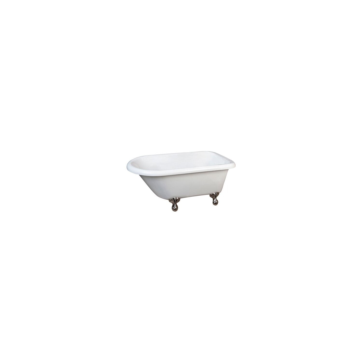 Barclay Alexia Acrylic Roll Top,WH - Walmart.com