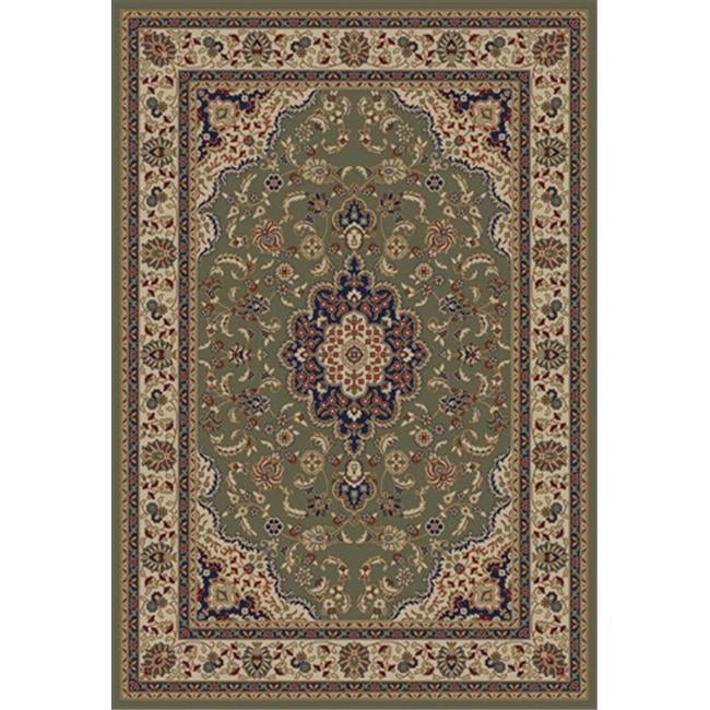 Barclay Medallion Kashan 9 ft. 3 in. x 12 ft. 6 in. Rectangular Area ...