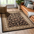 Barclay Sarouk Black Traditional Area Rug 6'7'' X 9'6'' - Walmart.com