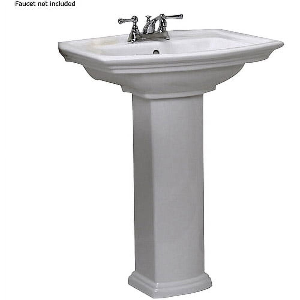 Barclay Washington Pedestal Sink 22.25W 33.5H - Walmart.com