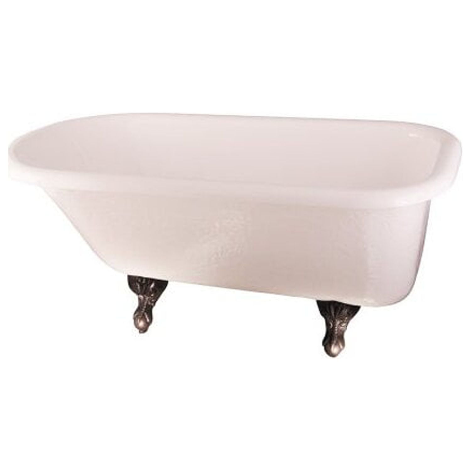 BarclayAndover Acrylic Roll Top WH - Walmart.com