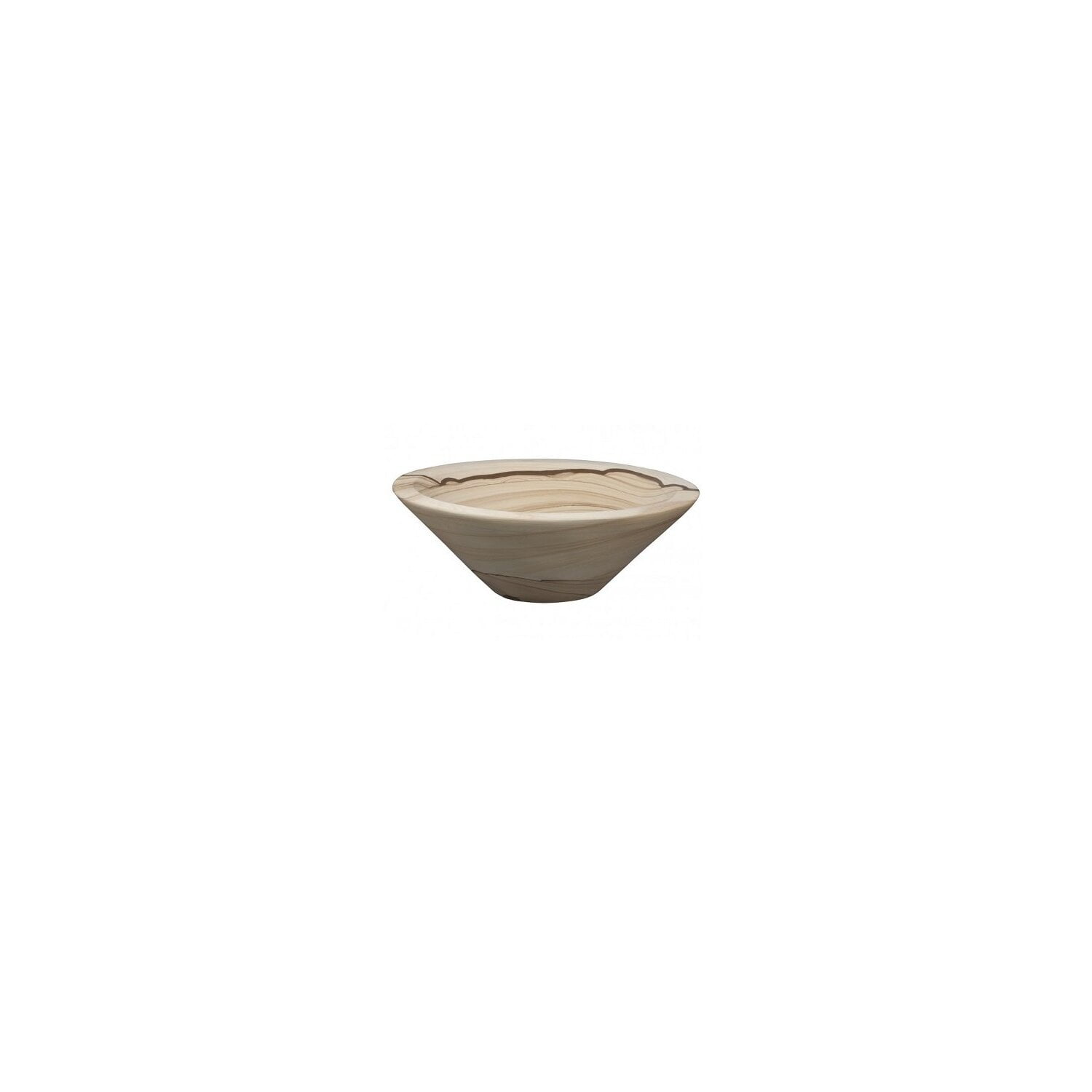 BarclayLaila Conical Sandstone Vessel - Walmart.com