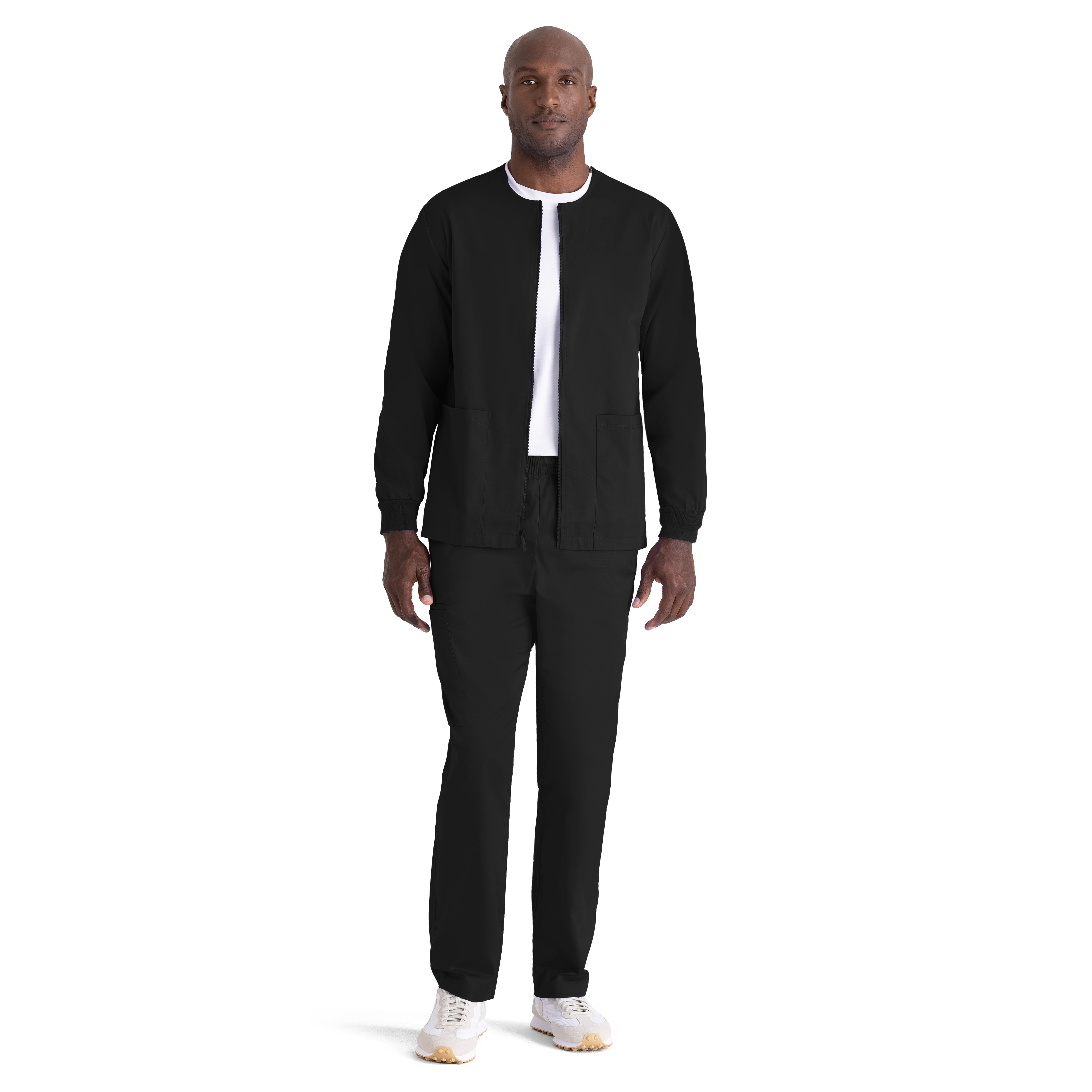Barco Essentials Medical Warm-Up Jacket — Unisex Crew, 2 Pocket, Cotton ...