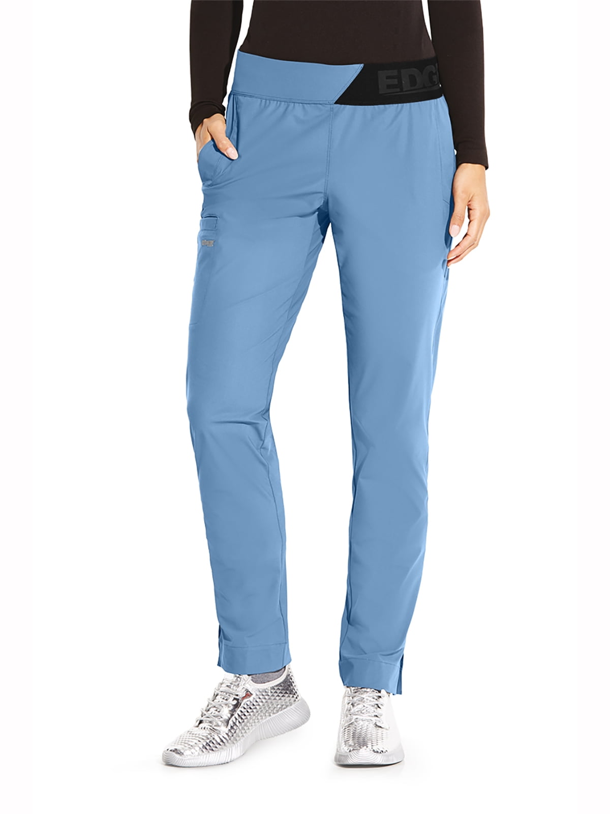 Barco Grey's Anatomy Edge GEP004 Women's Three Pocket Side Logo Elastic ...